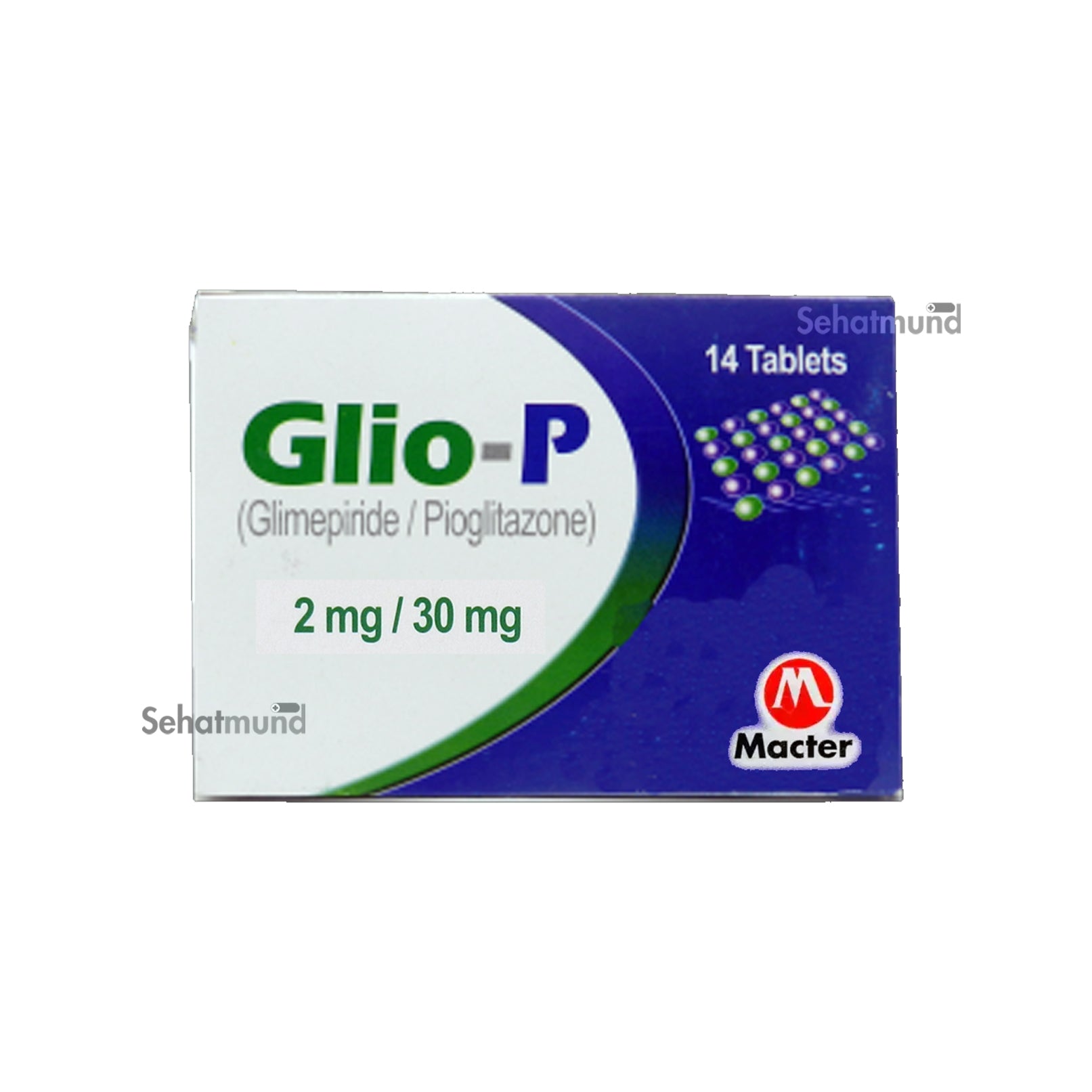Glio-P Tablets 30mg/2mg – SehatMund Online Medicine