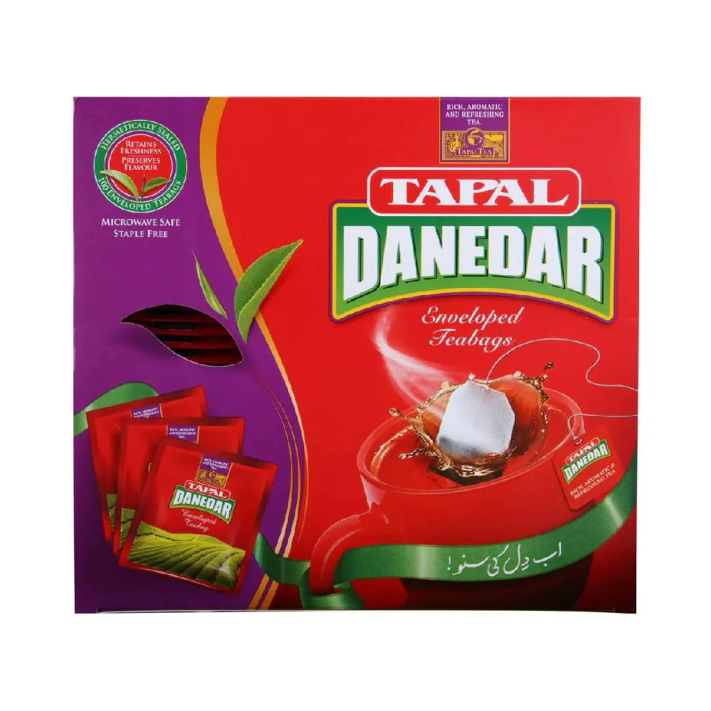 Tapal Danedar Enveloped 100 Tea Bags 200g – SehatMund Online Medicine