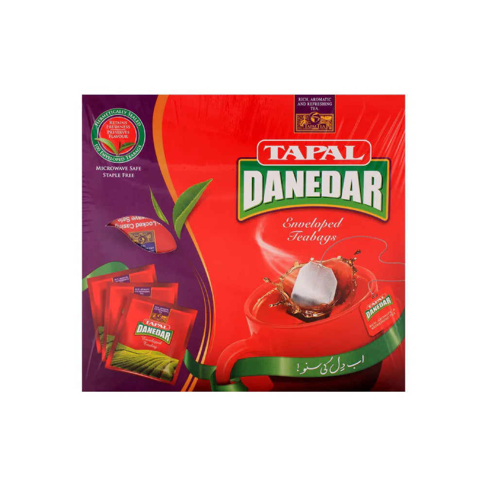 Tapal Danedar Enveloped 50 Tea Bags 100g – SehatMund Online Medicine