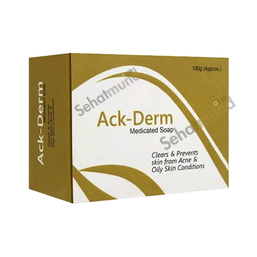 ACK-Derm Medicated Soap 100g – SehatMund Online Medicine