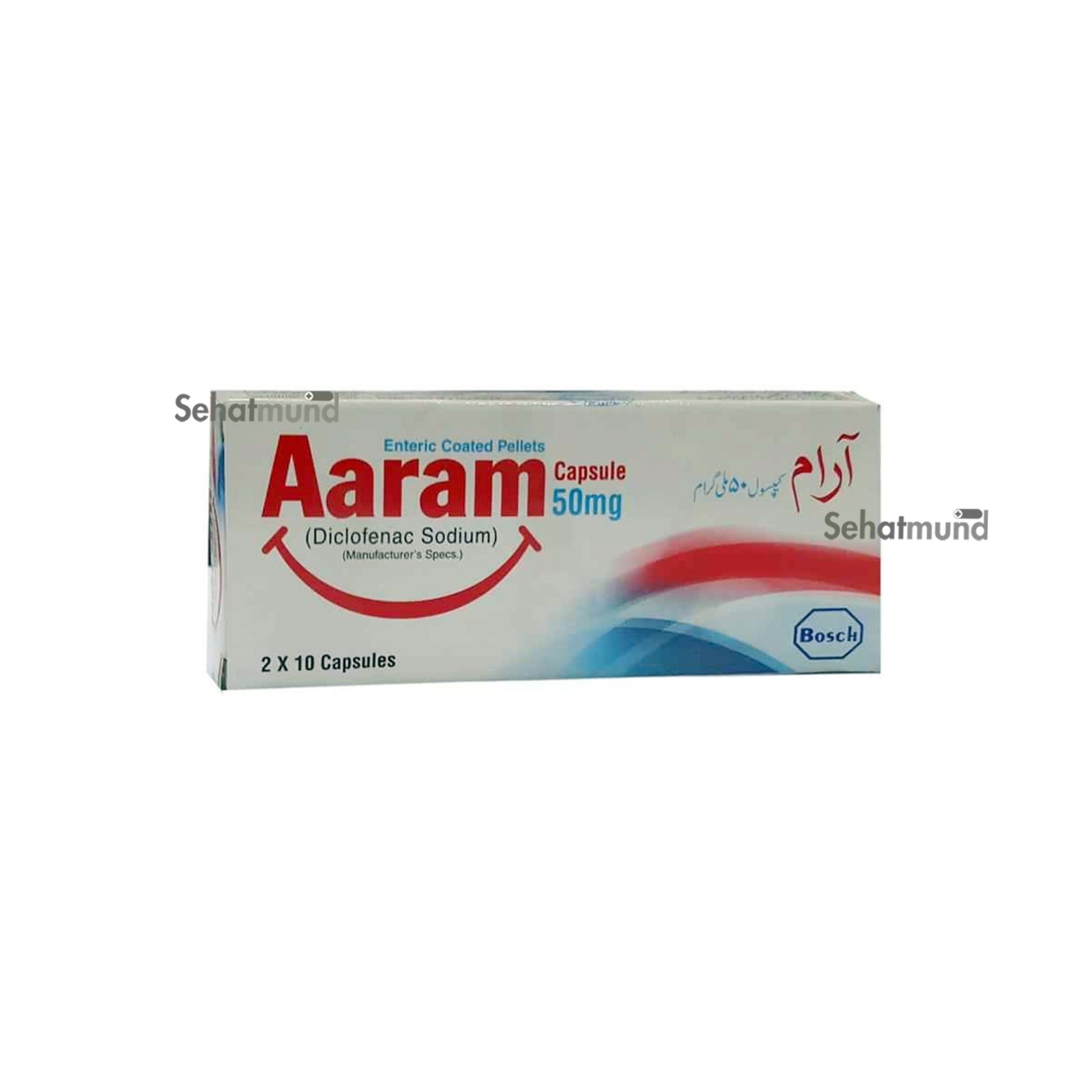 Aaram Capsules 50mg – SehatMund Online Medicine