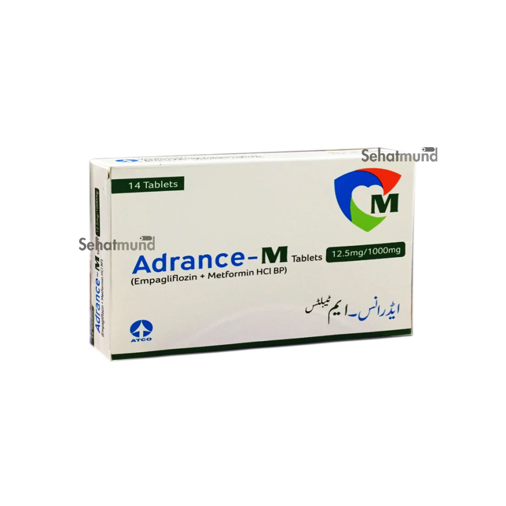 Adrance M Tablets 12.5mg/1000mg – SehatMund Online Medicine
