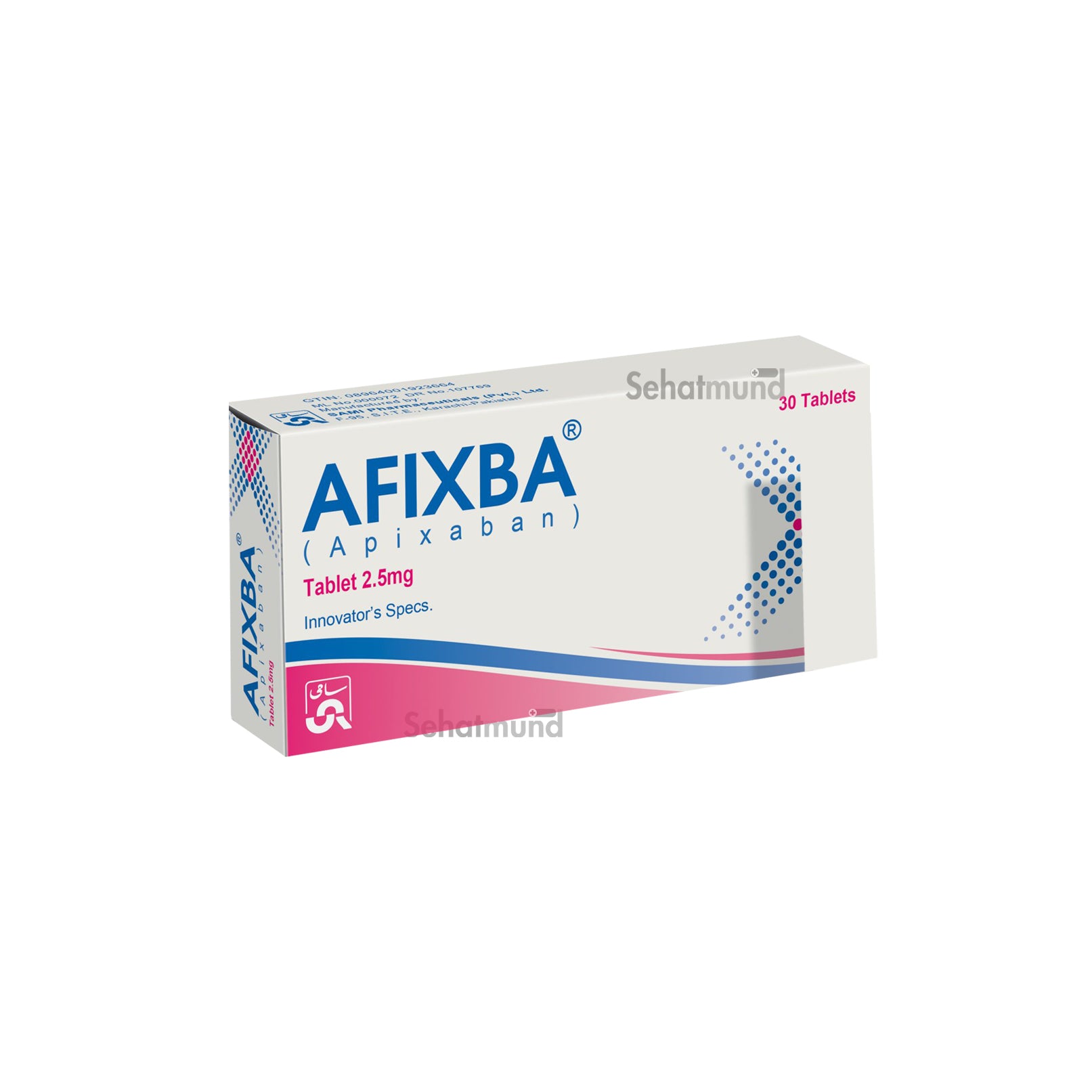 Afixba Tablets 2.5mg – SehatMund Online Medicine