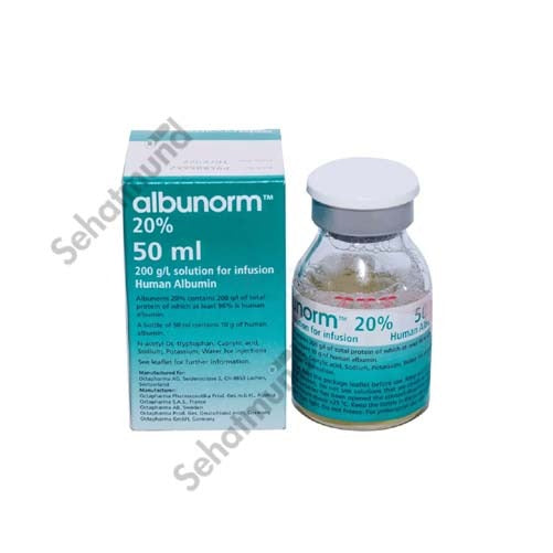 Albunorm Infusion 20% 50ml – SehatMund Online Medicine