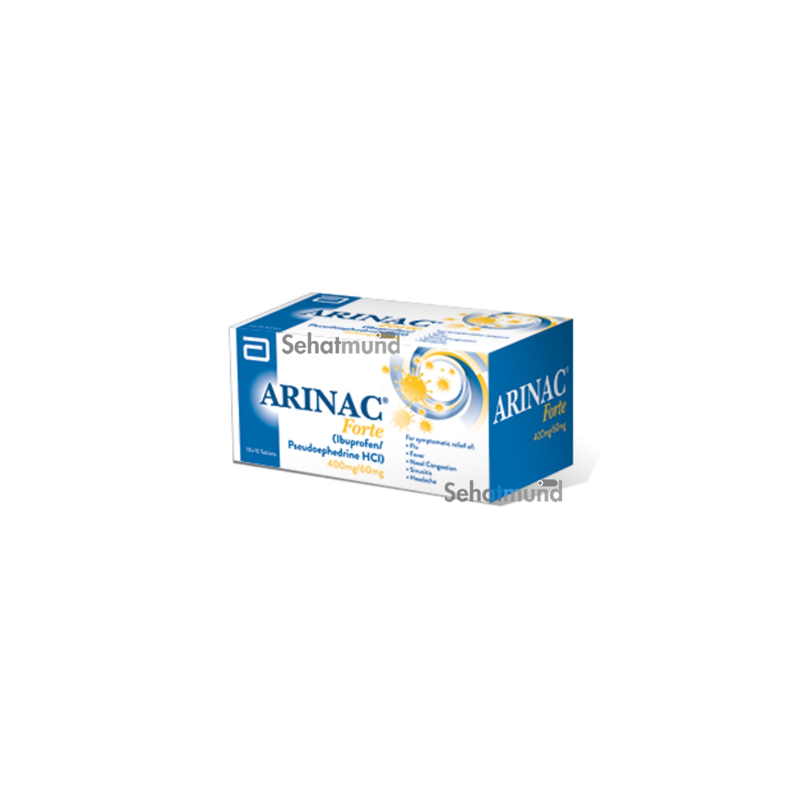 Arinac Forte Tablets 400mg/60mg – SehatMund Online Medicine