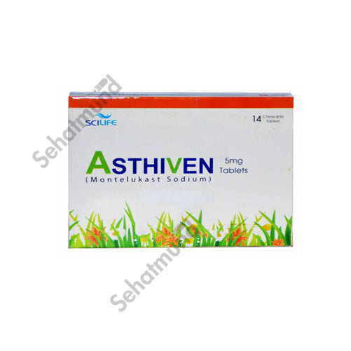 Asthiven Chewable Tablets 5mg – SehatMund Online Medicine
