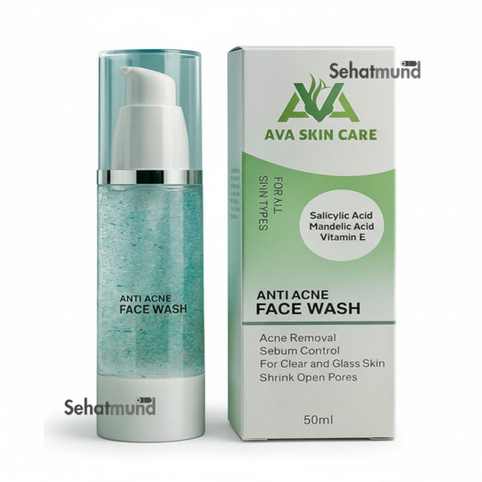 Ava Anti Acne Face Wash 50ml – SehatMund Online Medicine