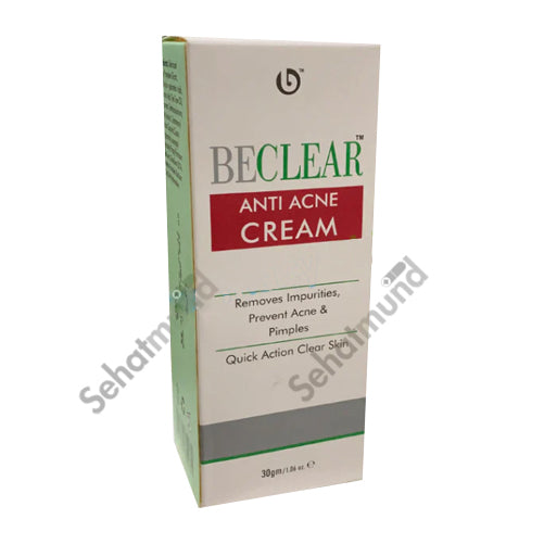 Beclear Anti Acne Cream 30g – SehatMund Online Medicine