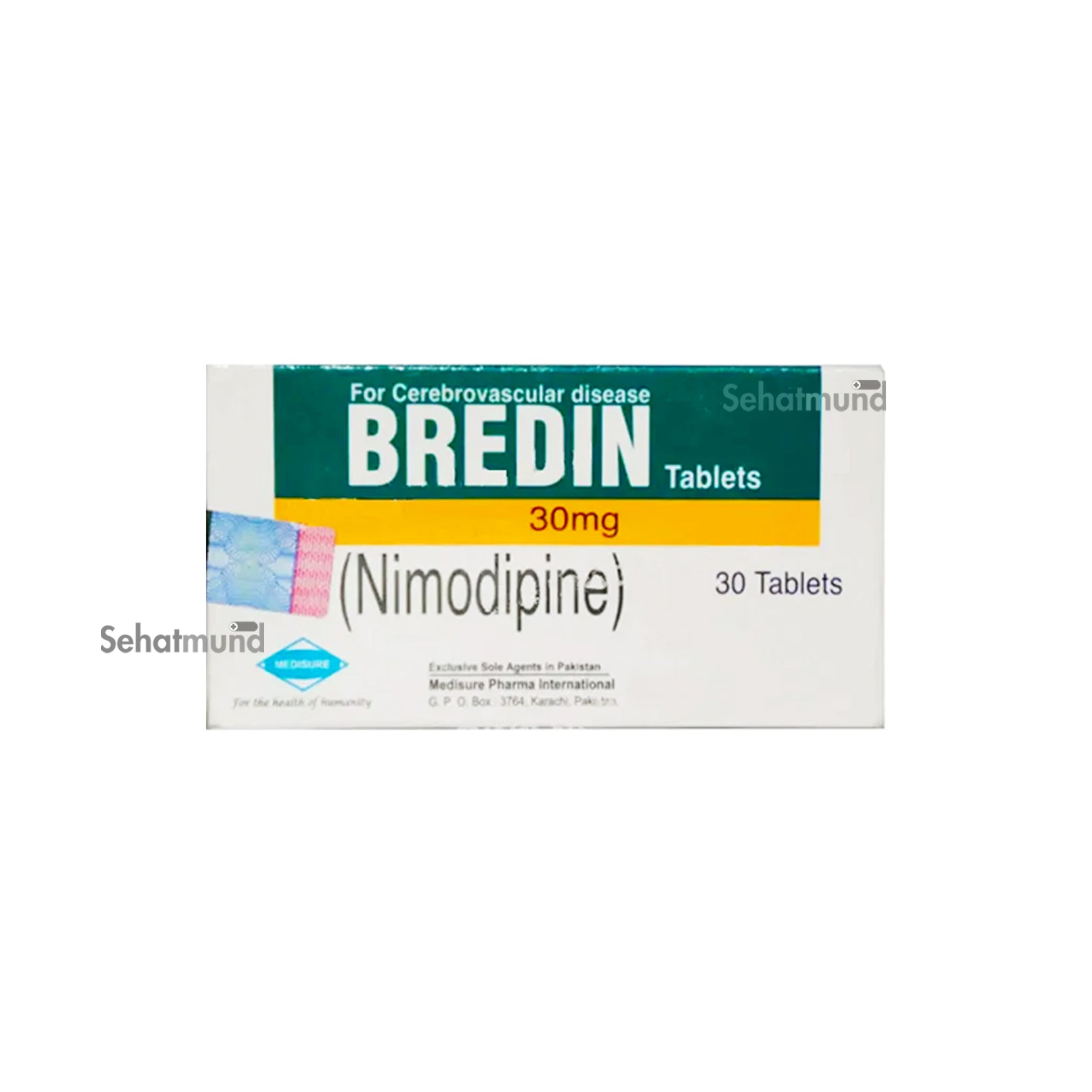 Bredin Tablets 30mg – SehatMund Online Medicine