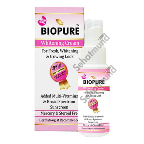 Biopure Whitening Cream 30g – SehatMund Online Medicine