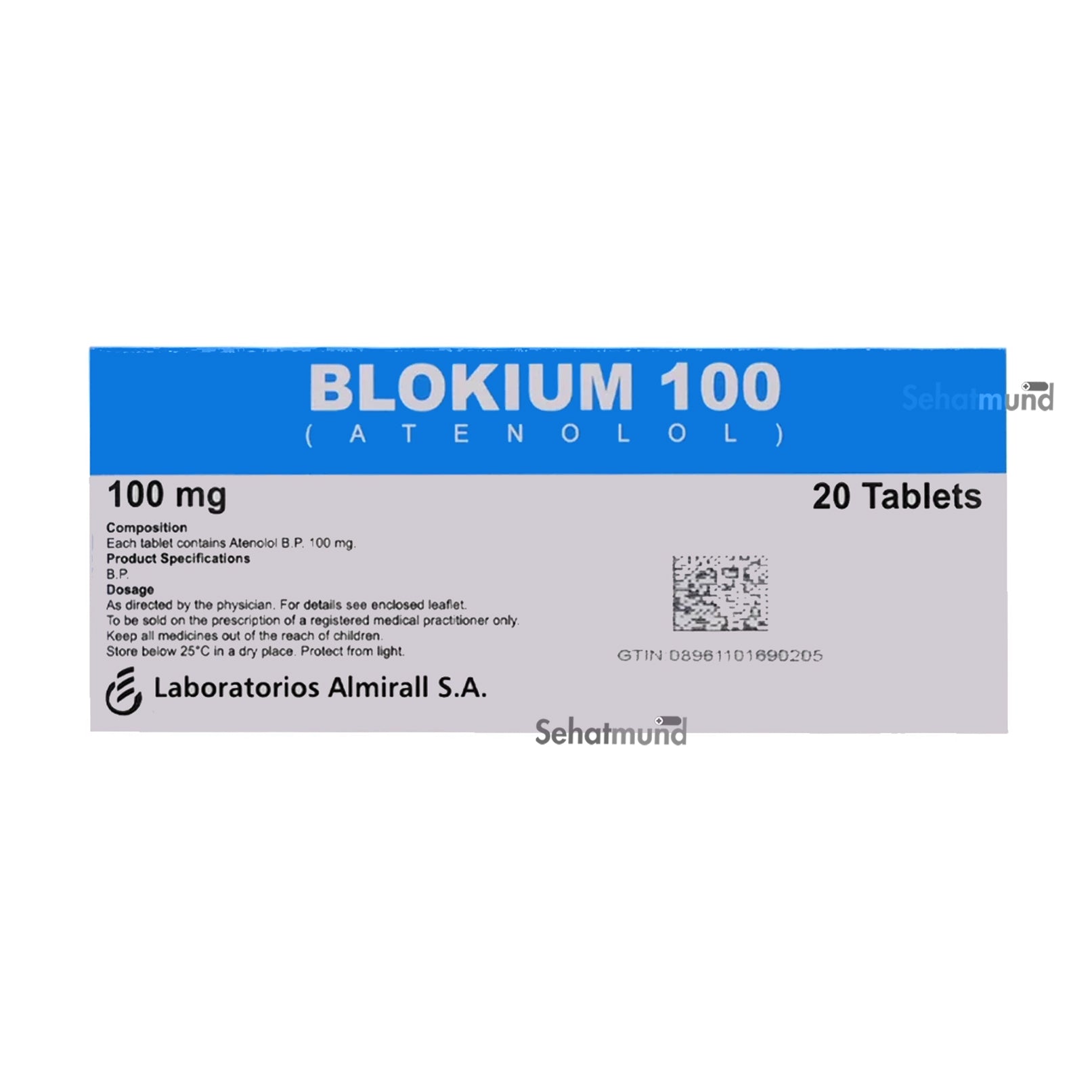 Blokium Tablets 100mg – SehatMund Online Medicine