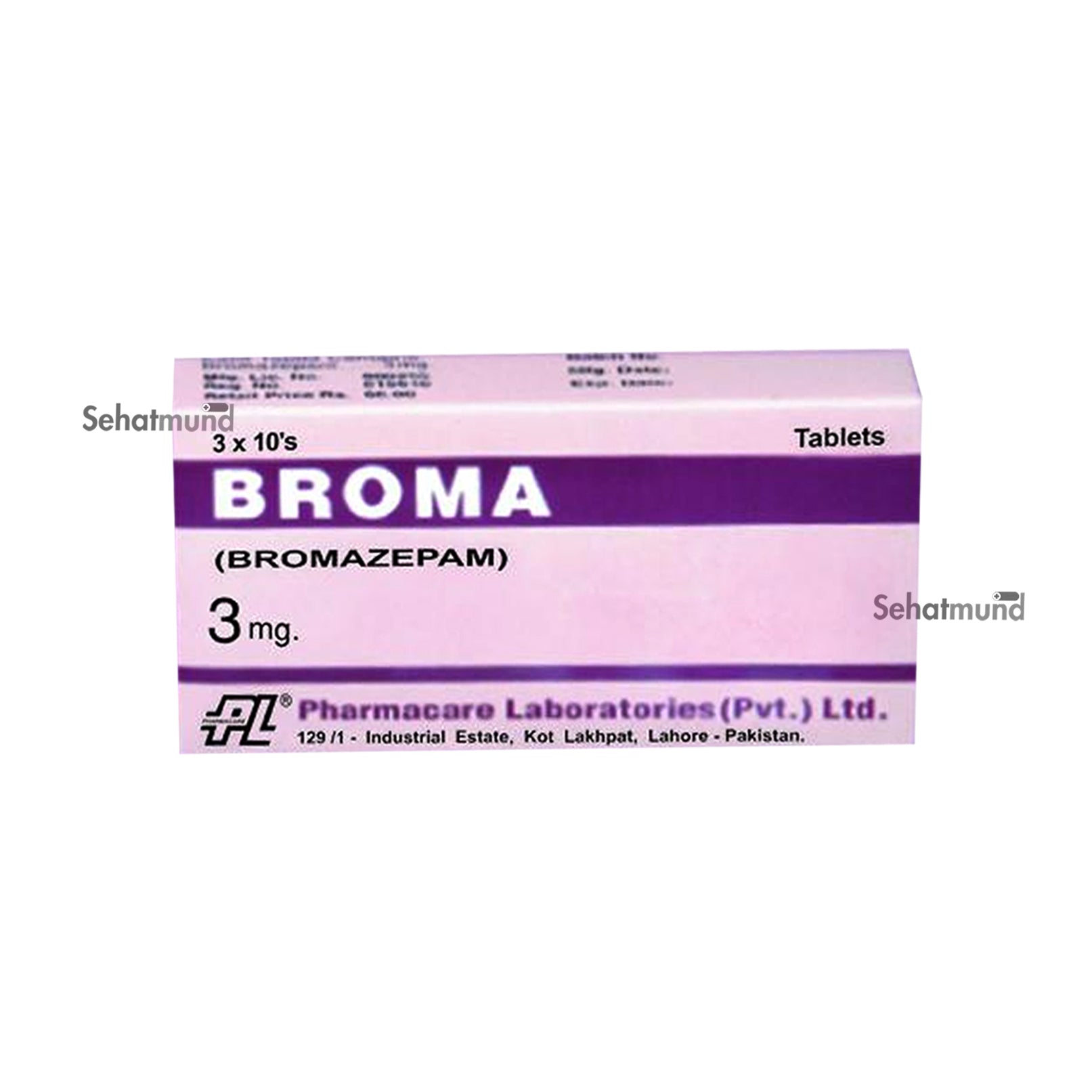 Broma Tablets 30mg – SehatMund Online Medicine
