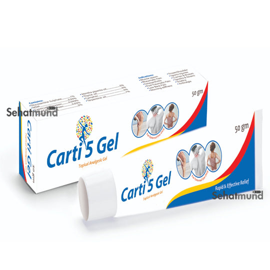 Carti 5 Gel 50g – SehatMund Online Medicine