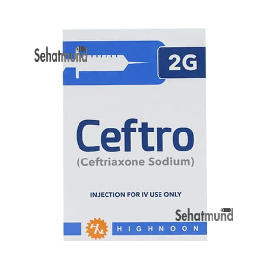 Ceftro I.V Injection 2g – SehatMund Online Medicine