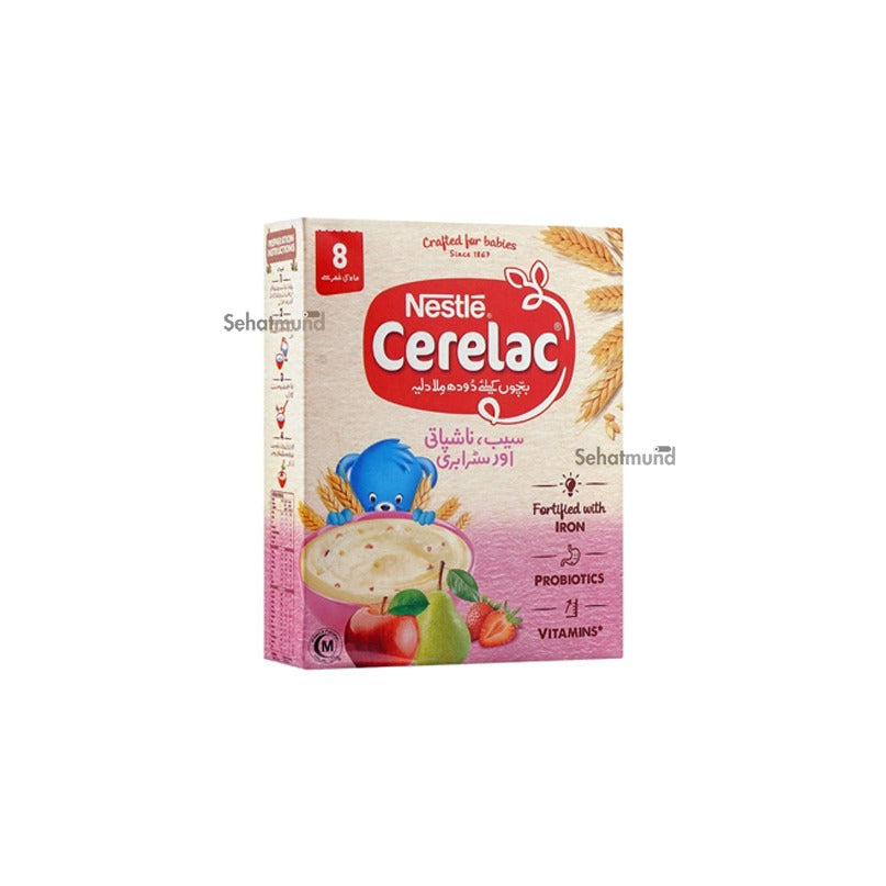Cerelac Apple, Pear & Strawberry 175g Milk Powder – SehatMund Online ...