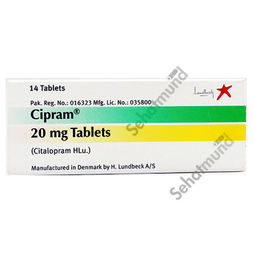 Cipram Tablets 20mg – SehatMund Online Medicine
