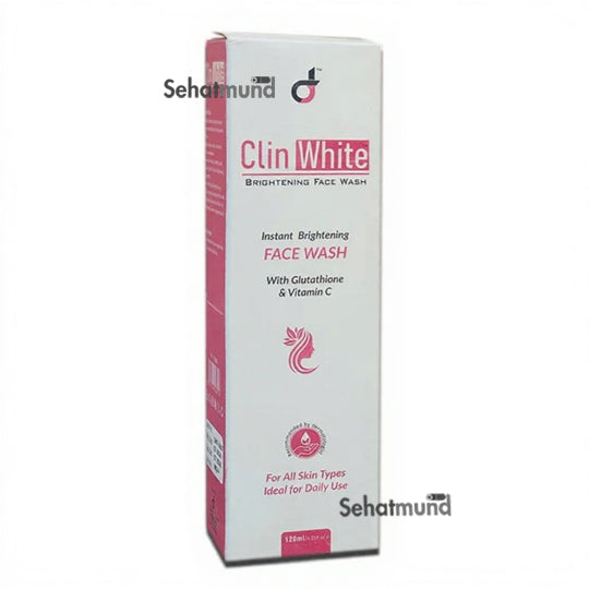 Clin White Brightening Face Wash 120ml – SehatMund Online Medicine