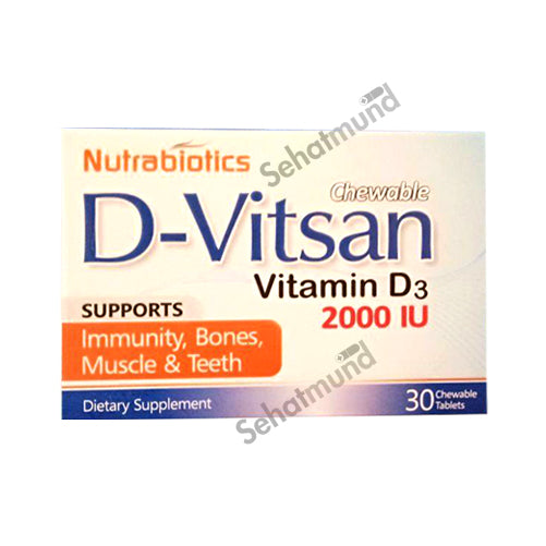 D-Vitsan Chewable Tablets – SehatMund Online Medicine