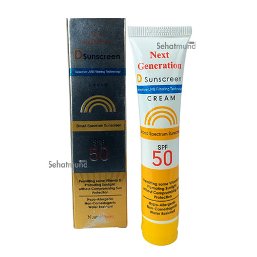 D Sunscreen SPF50 30g – SehatMund Online Medicine