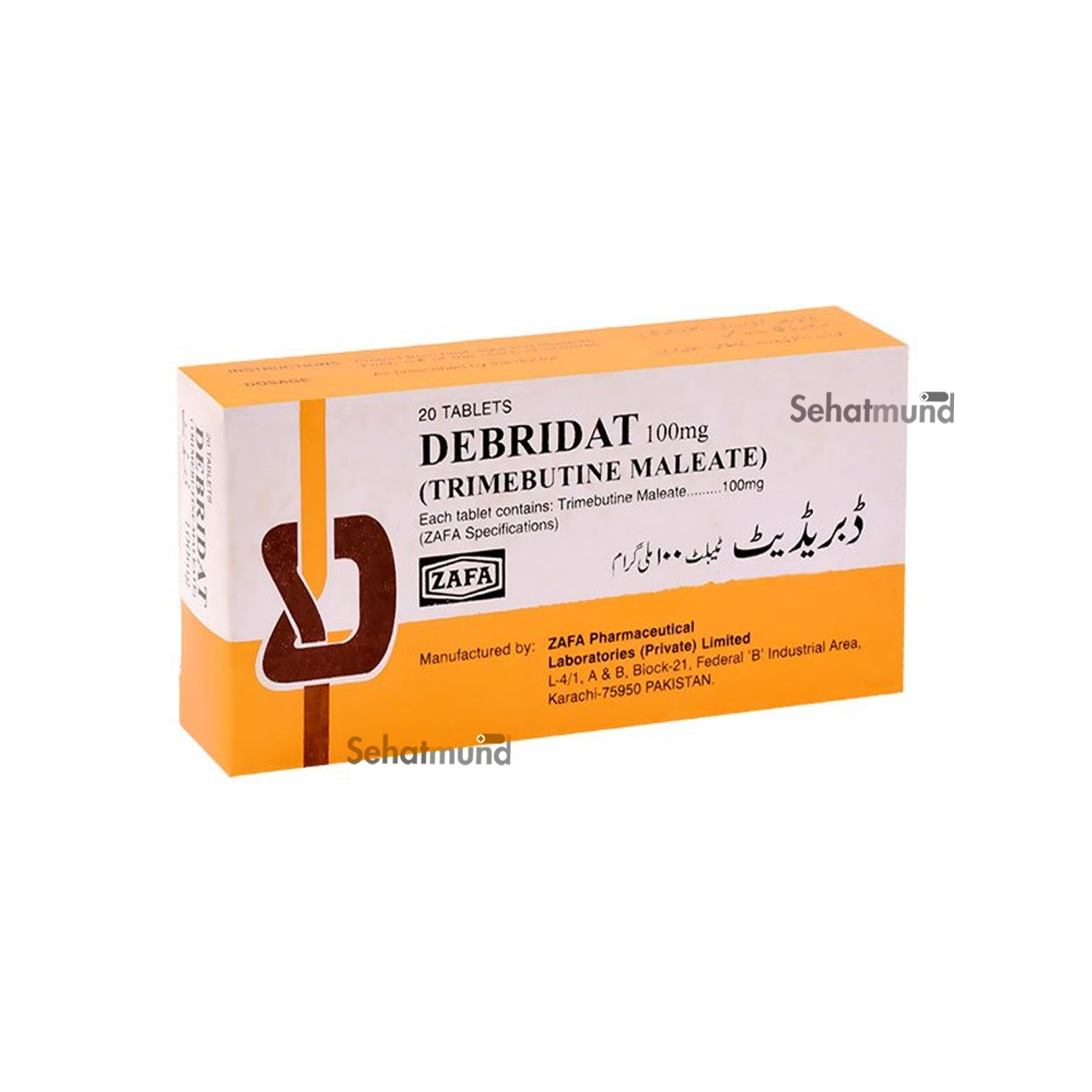 Debridat Tablet 100mg – SehatMund Online Medicine