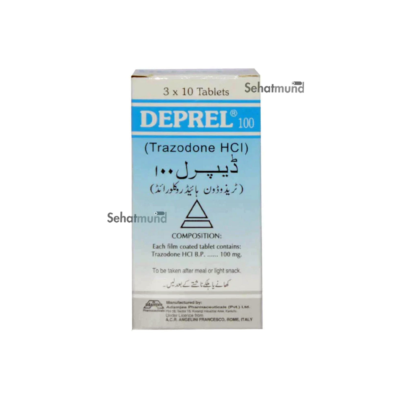 Deprel Tablet 100mg – SehatMund Online Medicine