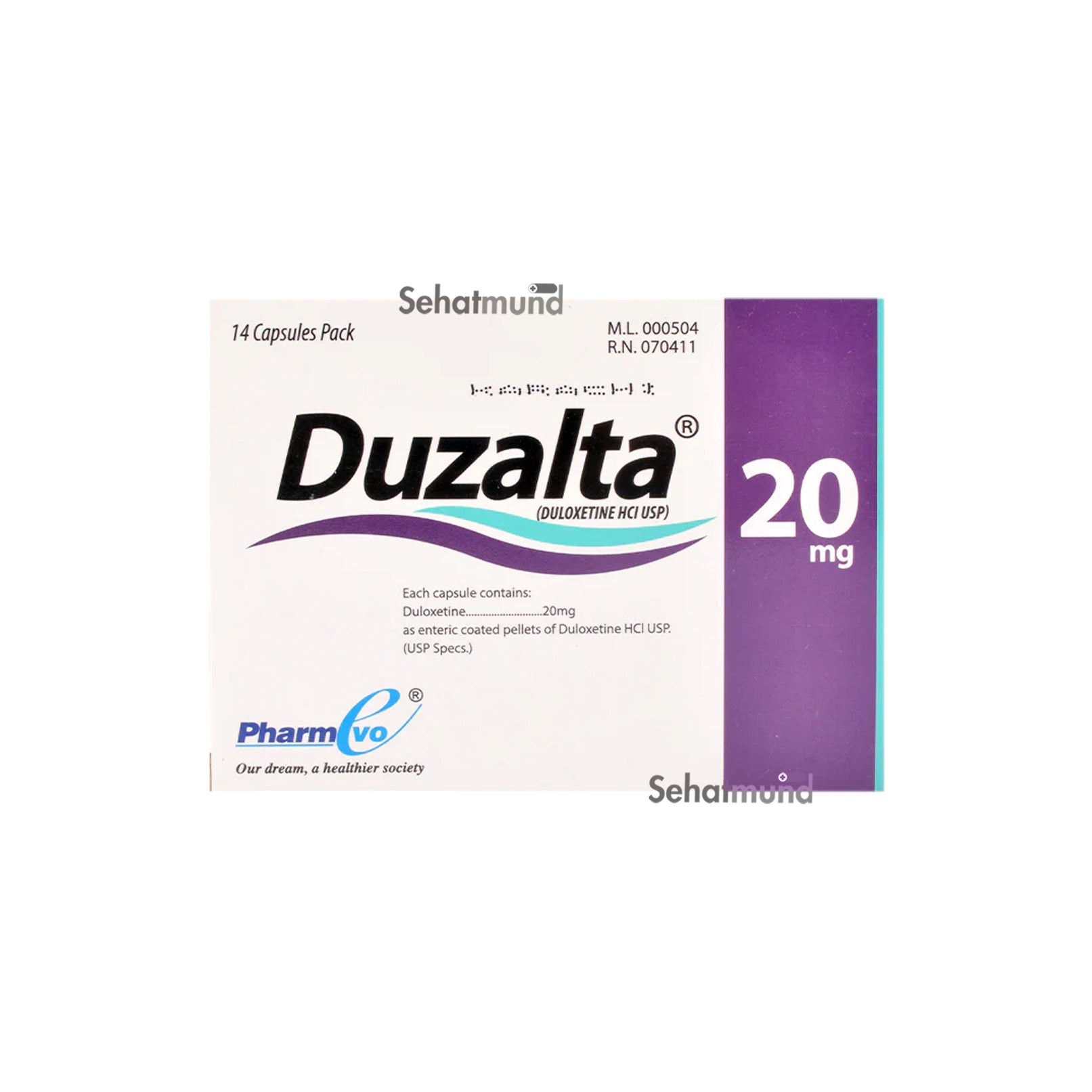 Duzalta Capsules 20mg – SehatMund Online Medicine