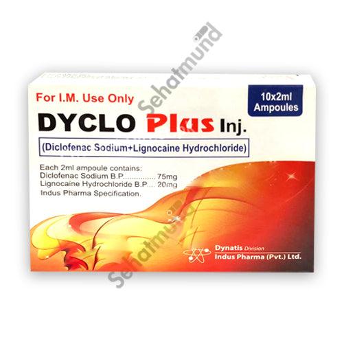 Dyclo Plus Injection 75mg/20mg – SehatMund Online Medicine