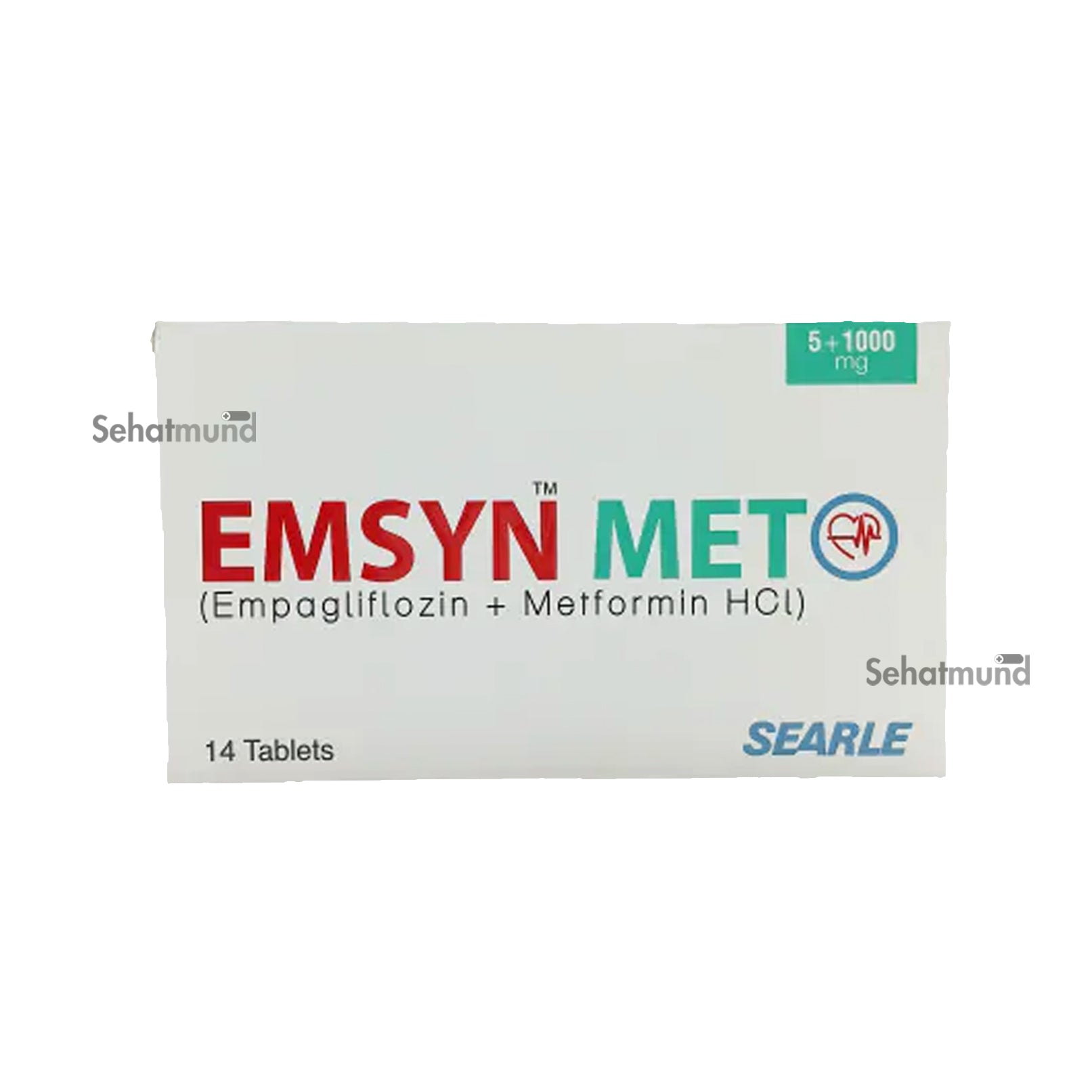 Emsyn Met Tablet 5+1000mg – SehatMund Online Medicine
