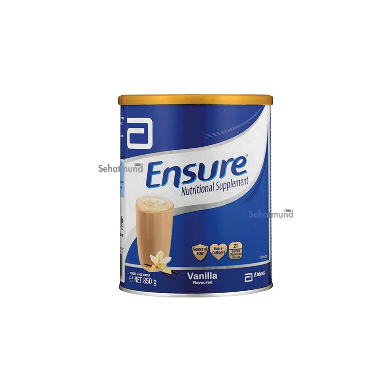 Ensure Vanilla Flavour 850g Milk Powder – SehatMund Online Medicine