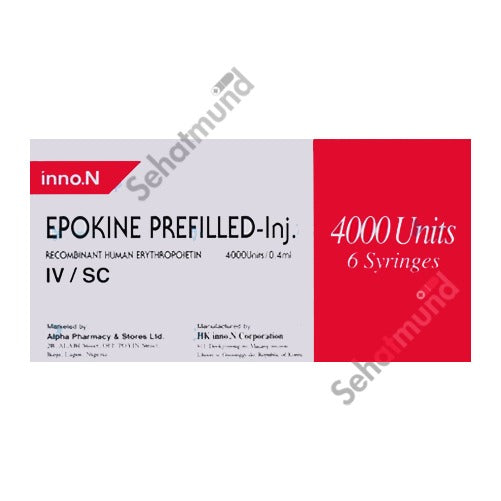 Epokine 4000 IU injection – SehatMund Online Medicine