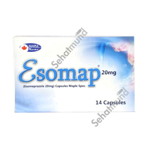 Esomap Capsules 20mg – SehatMund Online Medicine