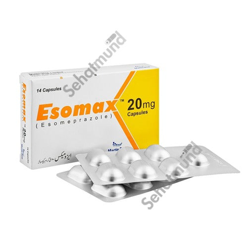 Esomax Capsules 20mg – SehatMund Online Medicine