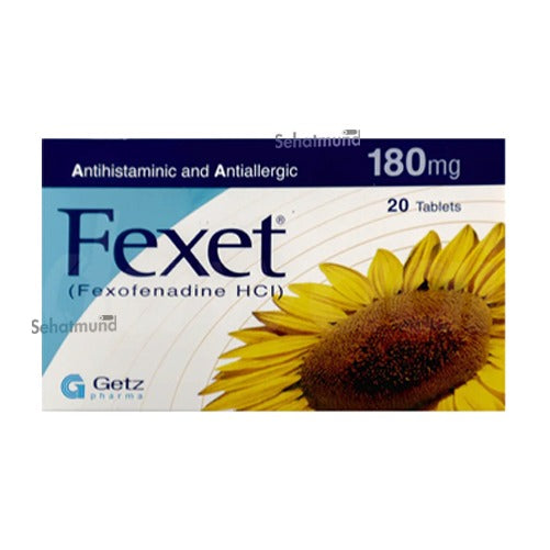 Fexet Tablets 180mg – SehatMund Online Medicine