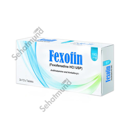Fexofin Tablets 180mg – SehatMund Online Medicine
