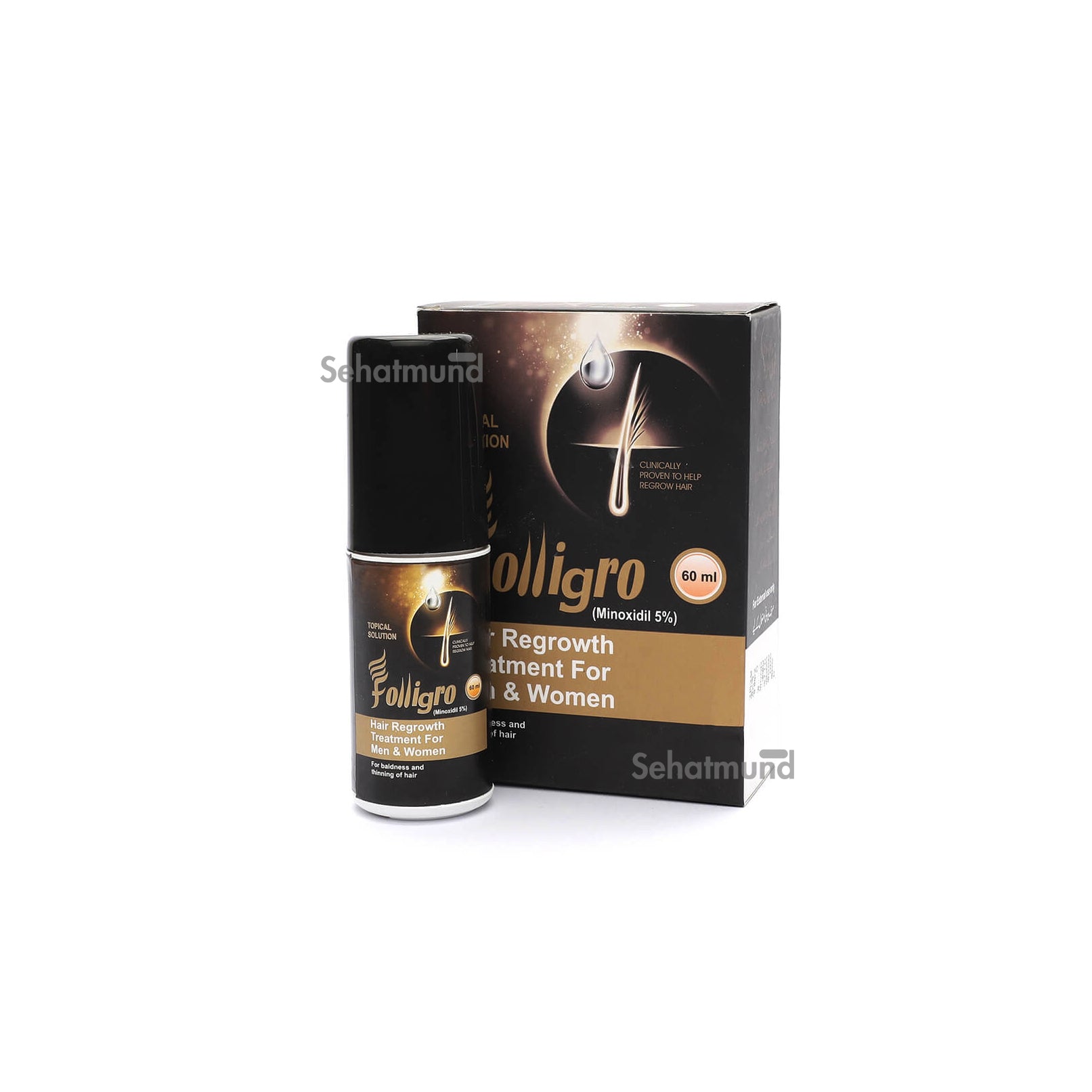 Folligro Topical Solution 60ml – SehatMund Online Medicine