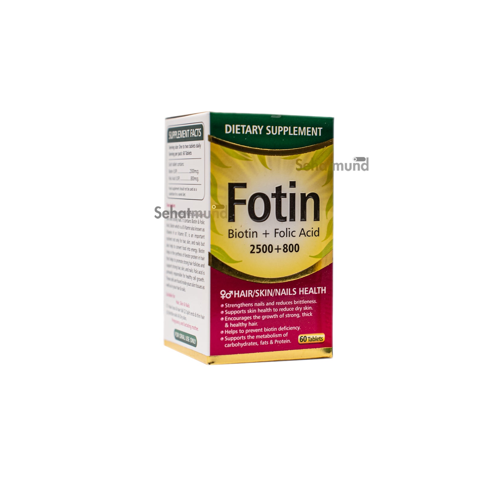 Fotin Biotin Tablets – SehatMund Online Medicine