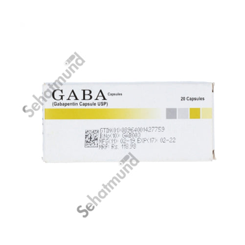 Gaba Capsules 100mg – SehatMund Online Medicine