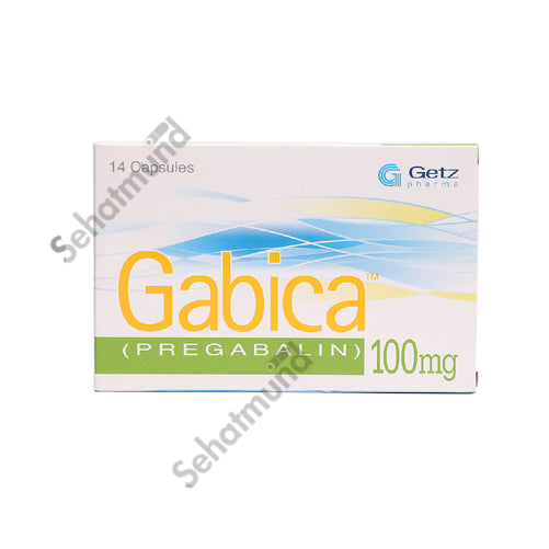 Gabica Capsules 100mg – SehatMund Online Medicine