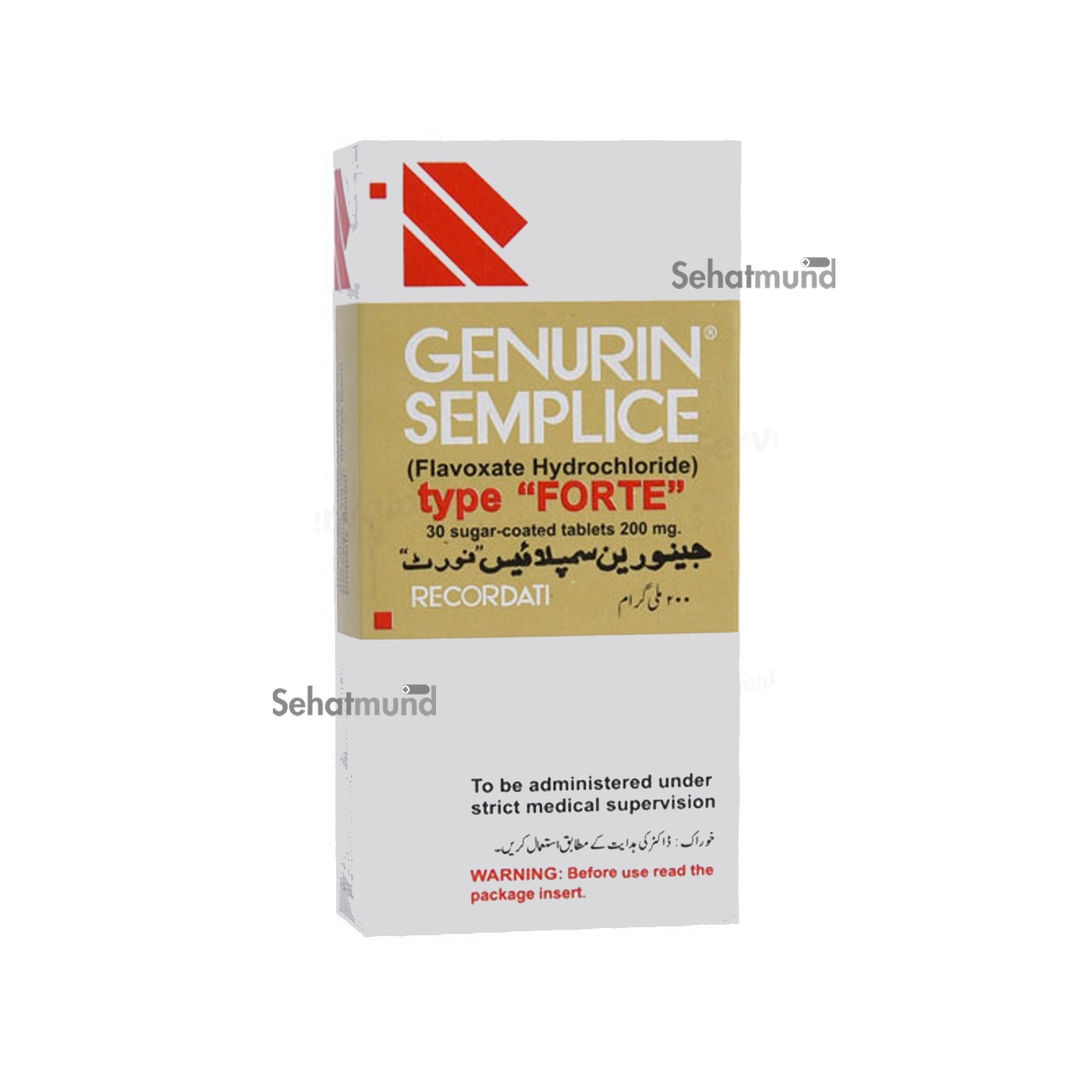 Genurin Forte Tablets 200mg – SehatMund Online Medicine
