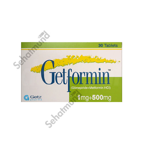 Getformin Tablets 1/500mg – SehatMund Online Medicine