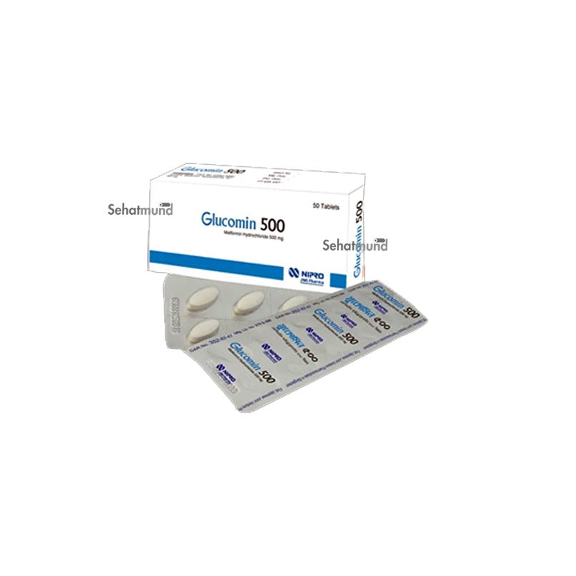 Glucomin Tablets 500mg – SehatMund Online Medicine