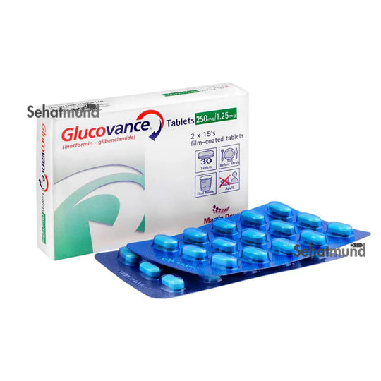 Glucovance Tablets 250mg/1.25mg – SehatMund Online Medicine