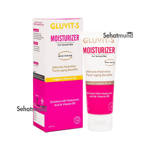 Gluvit S Moistuizer For Normal Skin 50ml – SehatMund Online Medicine