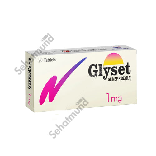 Glyset Tablets 1mg – SehatMund Online Medicine