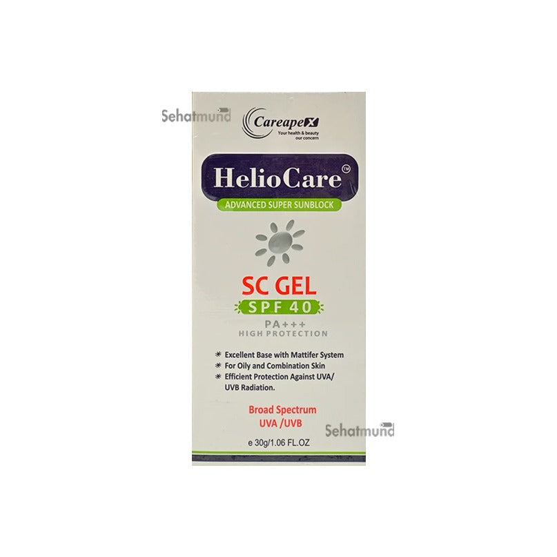 Helio Care SC Gel SPF40 30g – SehatMund Online Medicine