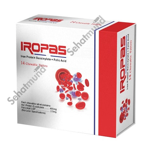 Iropas Chewable Tablets – SehatMund Online Medicine