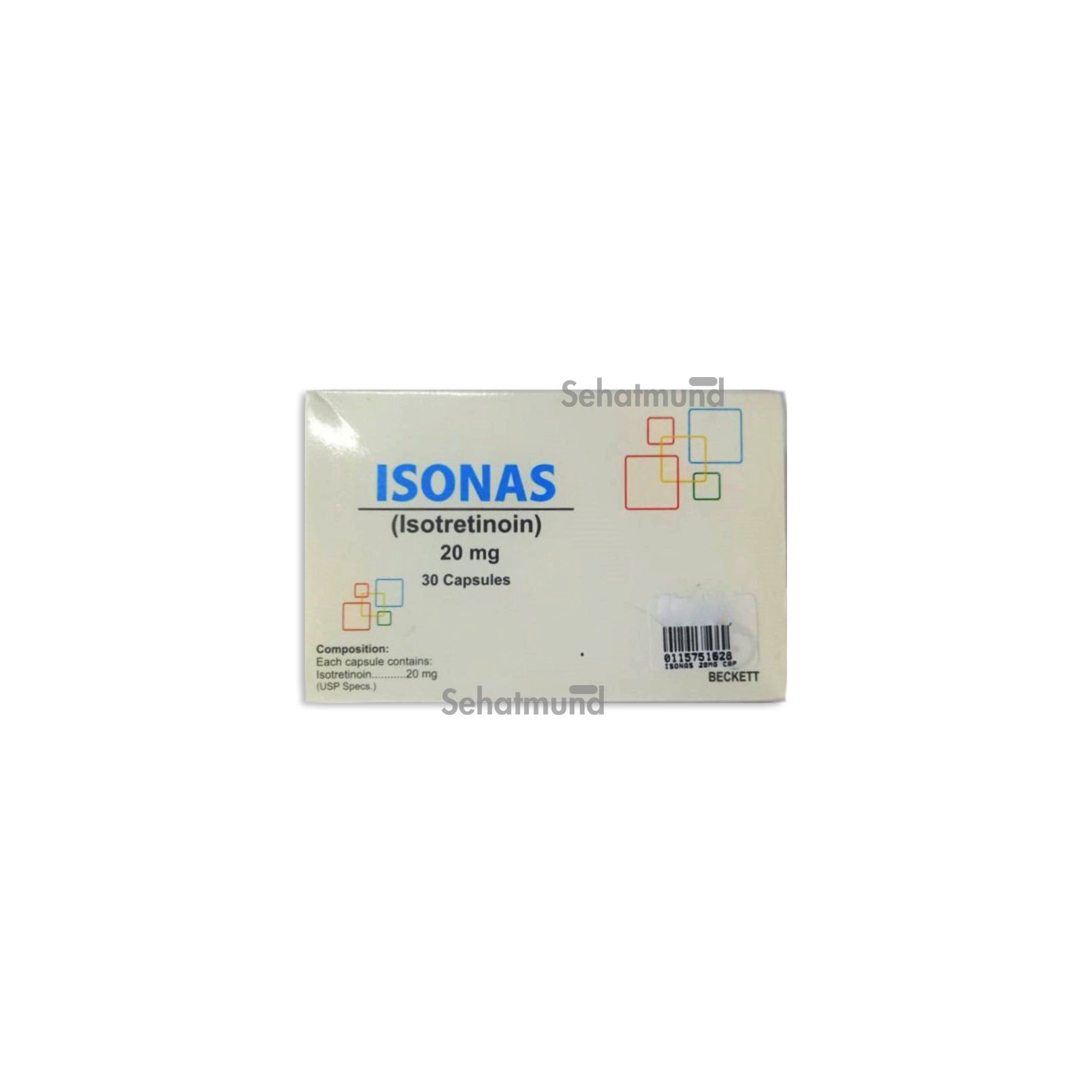 Isonas Capsules 20mg – SehatMund Online Medicine