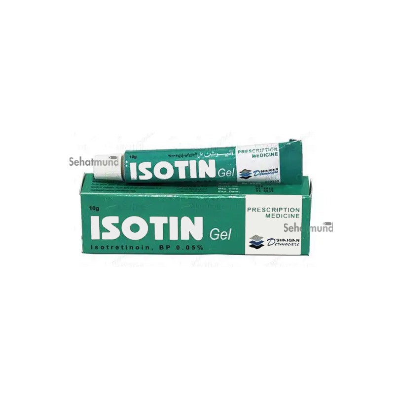 Isotin Gel 0.05% 10g – SehatMund Online Medicine