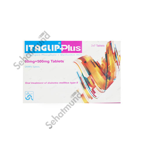 Itaglip Plus Tablets 50mg/500mg – SehatMund Online Medicine