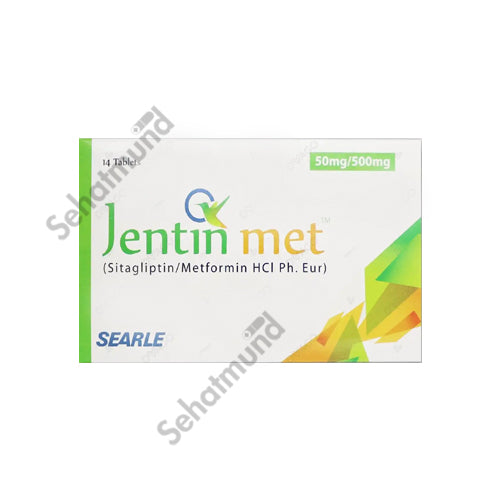 Jentin Met Tablets 50/500mg – SehatMund Online Medicine